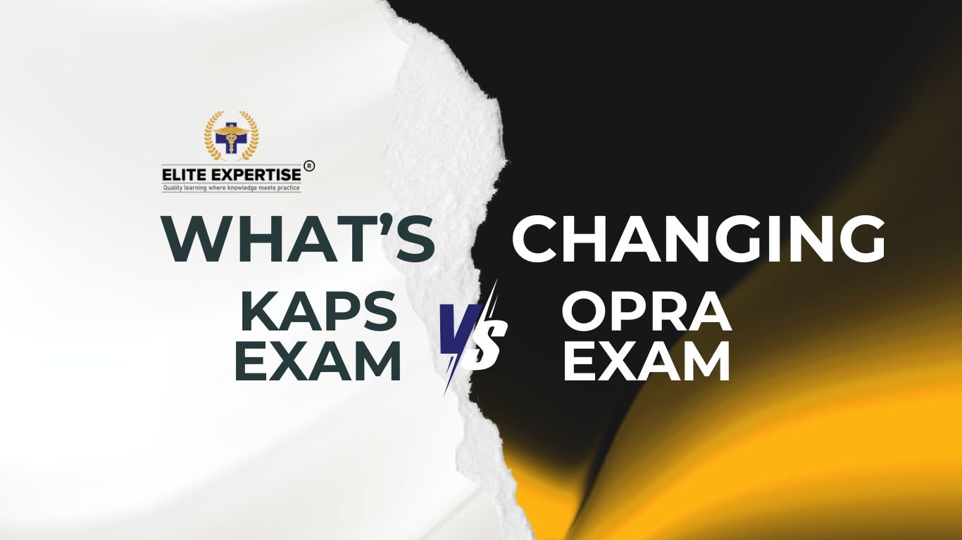 KAPS vs OPRA Exam: Key Changes for Overseas Pharmacists
