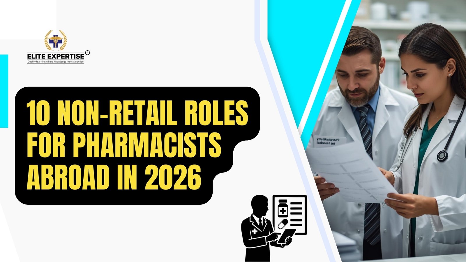 10 High-Demand Non-Retail Pharmacist Careers Abroad in 2026
